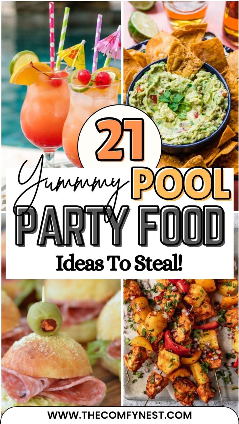 21+ Yummy Pool Party Food Ideas To Copy This Summer! – thecomfynest.com